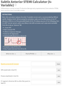 early repolarization or anterior STEMI | ECG cases | EM cases