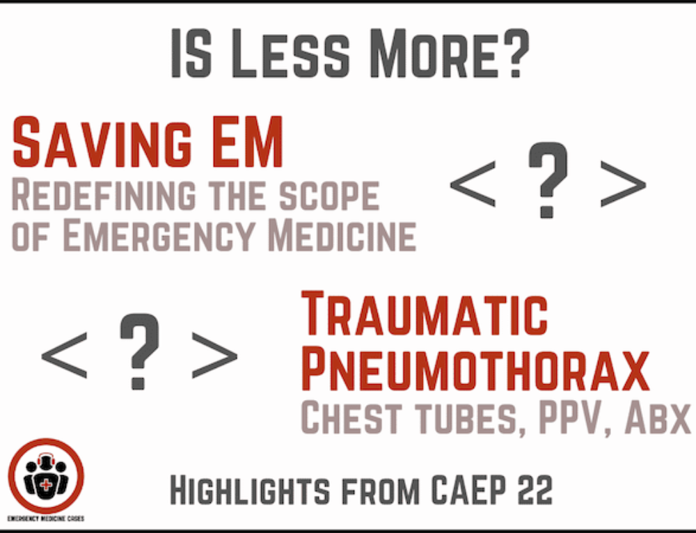 PPE: What We Know, Conservation Strategies & Protected Code Blue | EM Cases