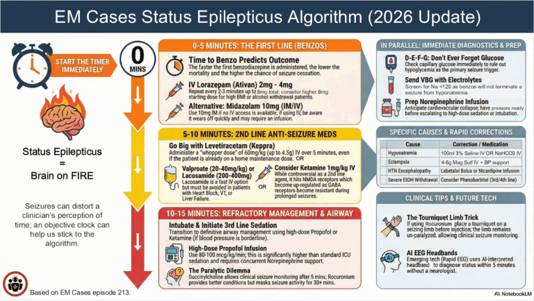 Management of Status Epilepticus Update | Emergency Medicine Cases